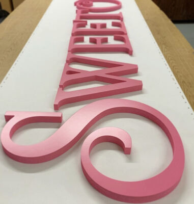 Flat Cut Letters manufacturer from china